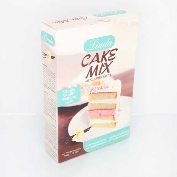 Vanilla Cake Mix – Linda Chocolate Factory